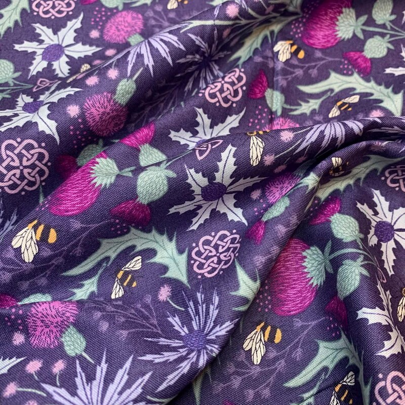 Thistle Fabric - Etsy