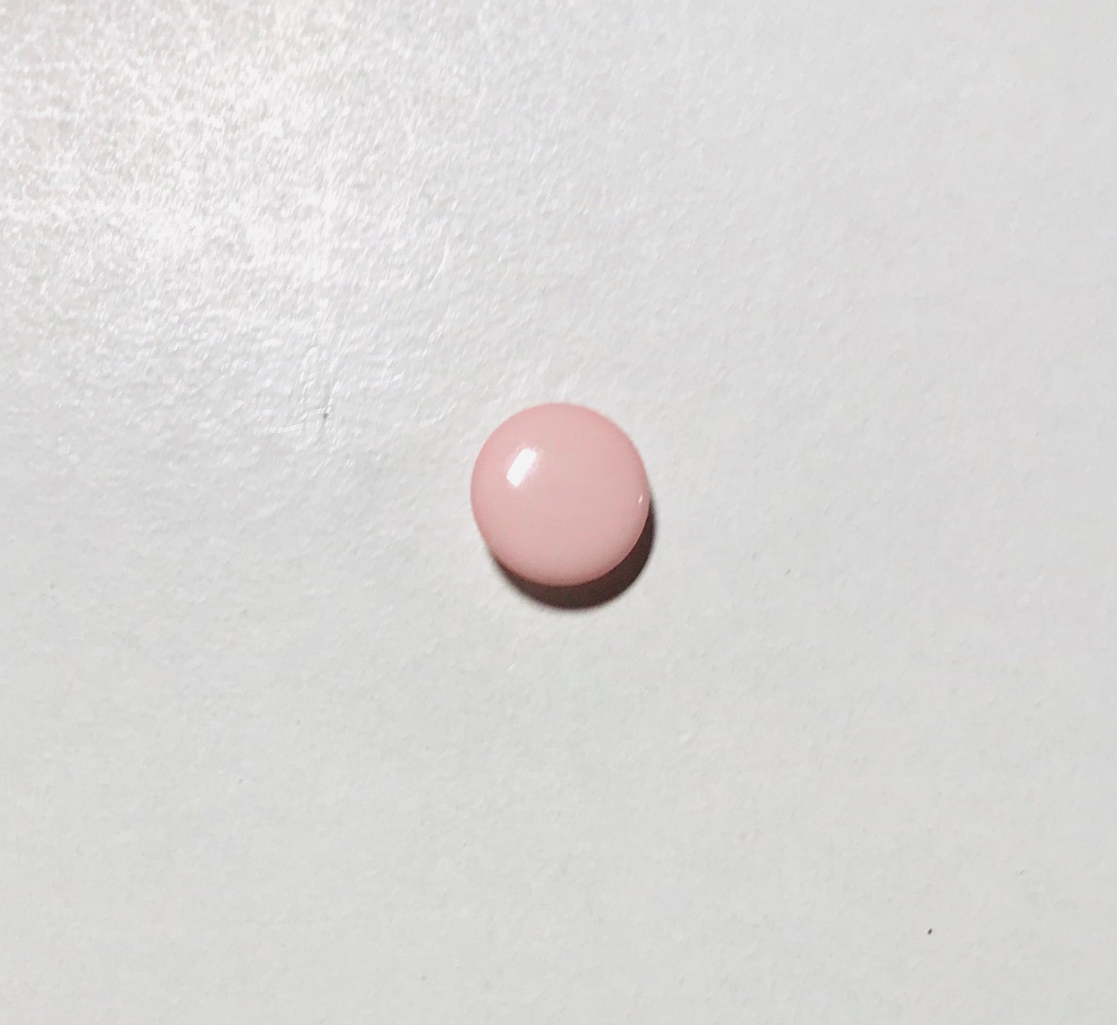 Round Flat Plastic Button 15mm/ 9/16" - Dill Buttons Brand (5 Pastel ...