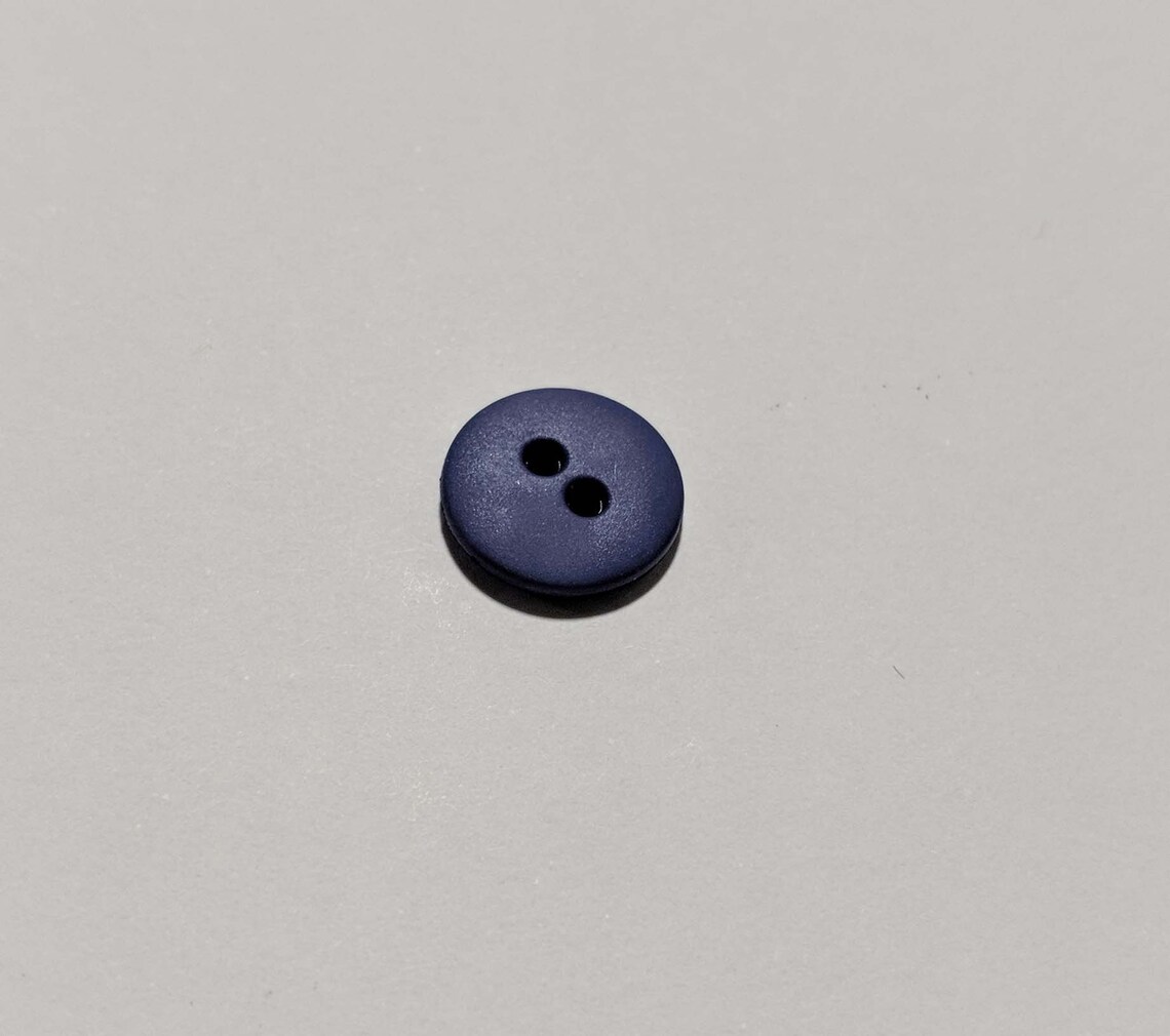 Blue Teal Round 2 Hole Plastic Button 13mm / 1/2 Inch Dill - Etsy