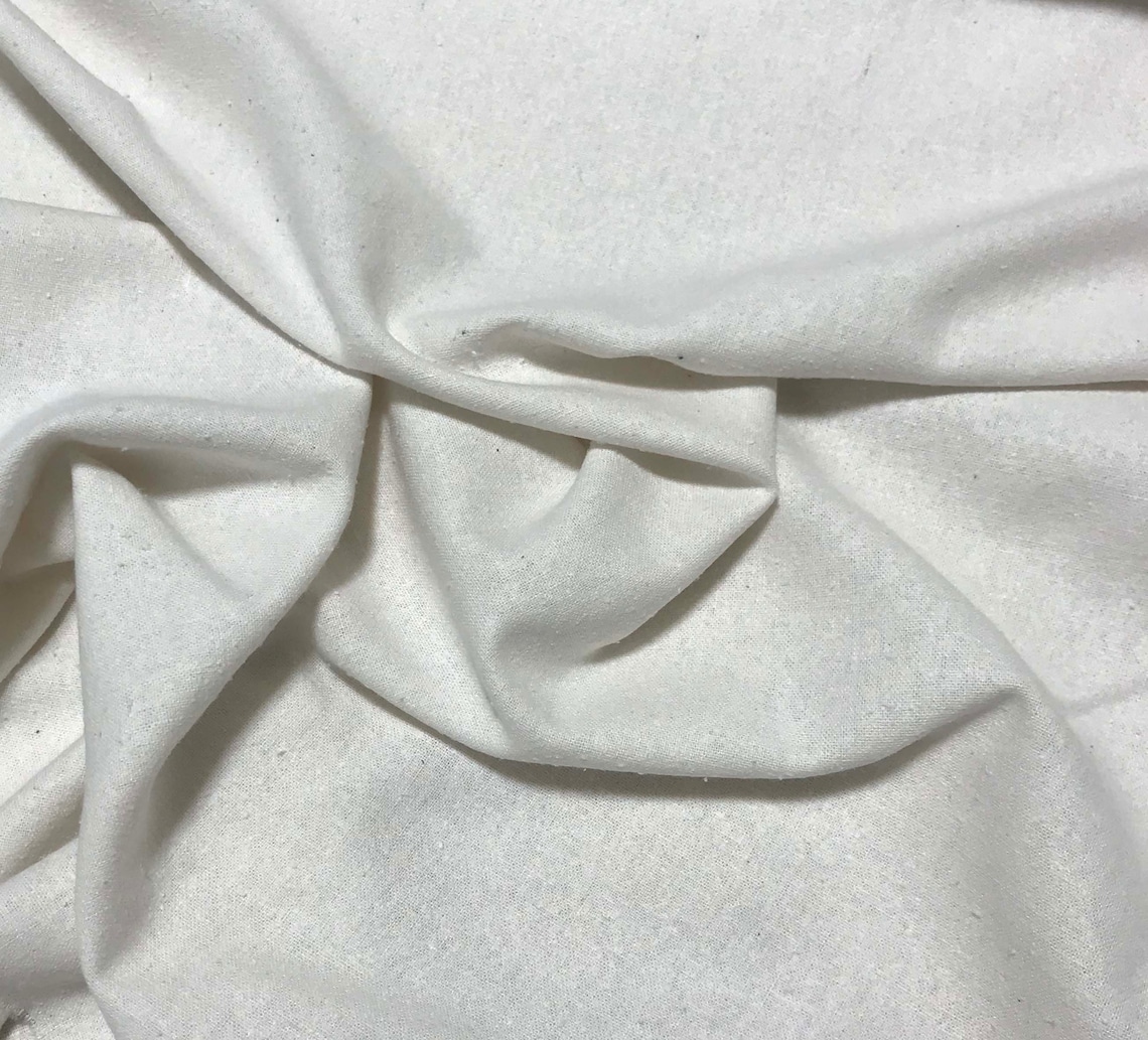 NATURAL WHITE Raw Silk NOIL Fabric - Etsy