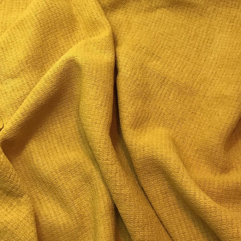 Mustard Fabric - Etsy
