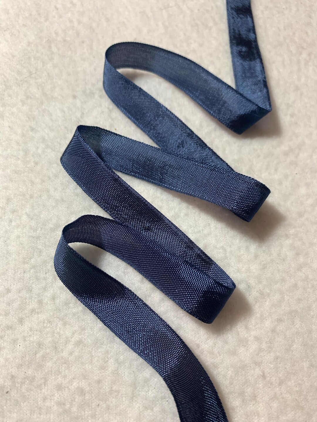 Vintage Rayon Seam Binding - Denim Blue - 9/16 Inch - 5 Yards - Etsy