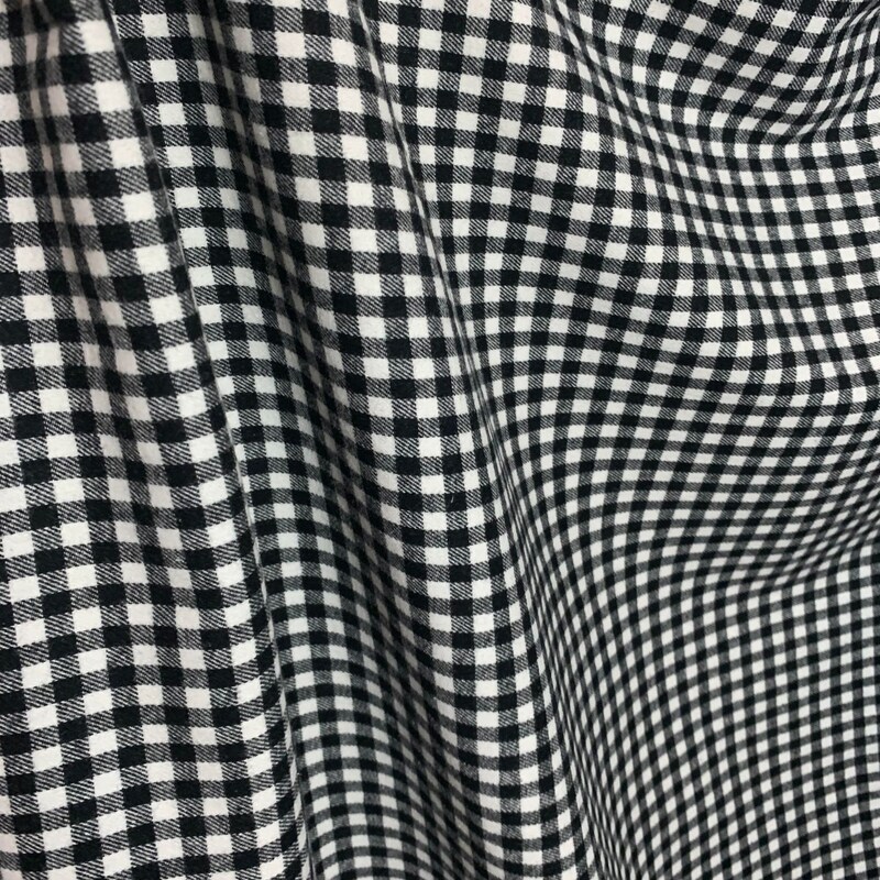 Black and White Check Fabric - Etsy