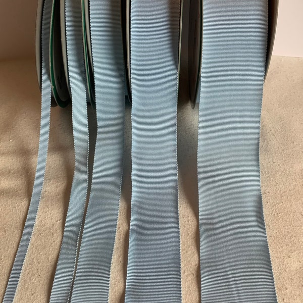 Slate Blue Ribbon - Etsy