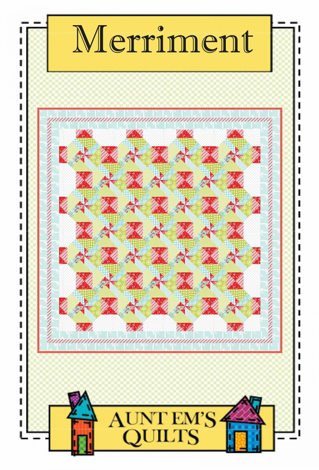 Merriment - Quilt Pattern by Aunt Em's Quilts - Etsy