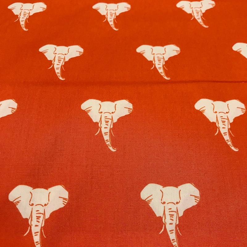 Orange Elephants - Etsy