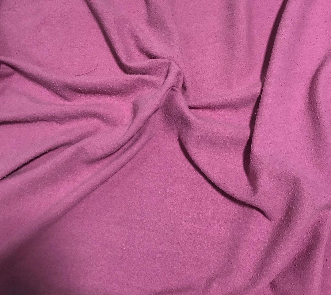 LILAC Hand Dyed Raw Silk NOIL Fabric - Etsy