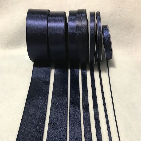 Blue Satin Ribbon - Etsy