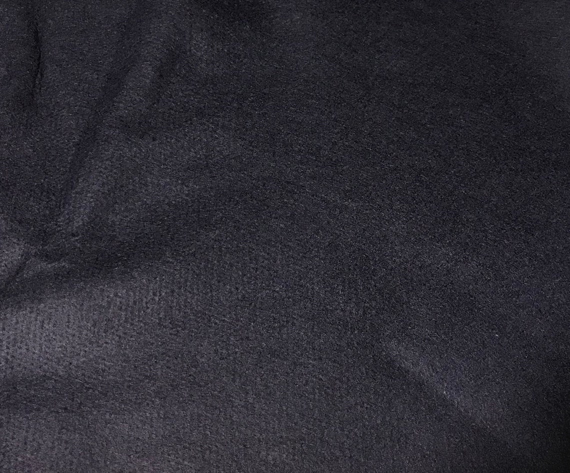 Navy Blue Wool /rayon Blend Felt Fabric - Etsy