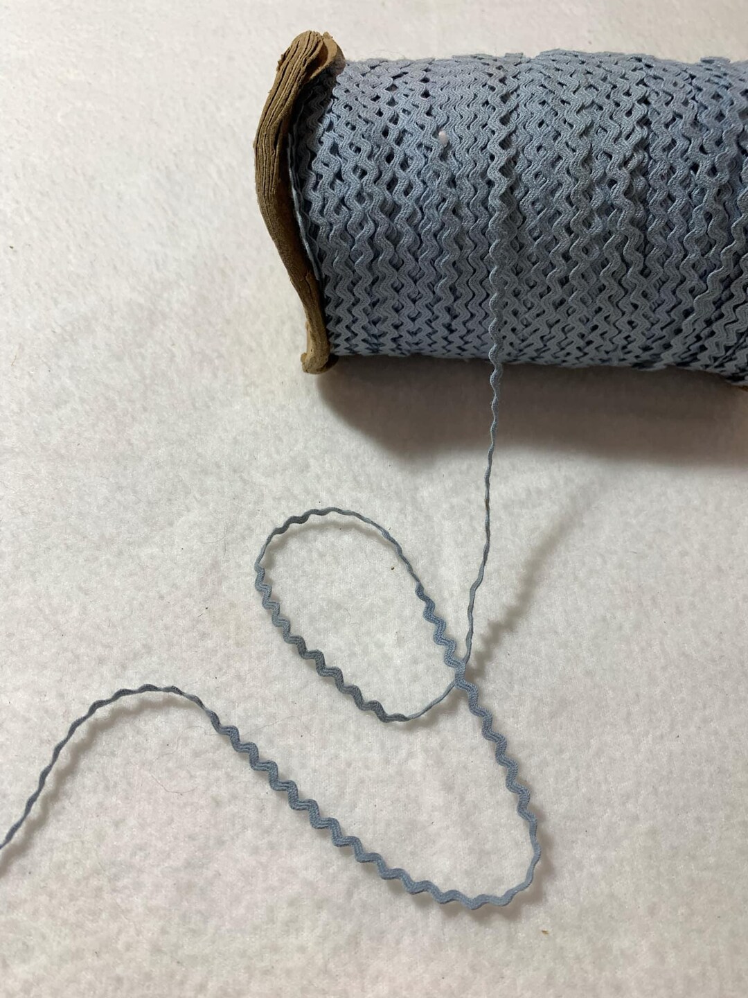 Vintage Dusty Blue Cotton Baby Rick Rack Trim 1/8" Wide X 5 Yards - Etsy