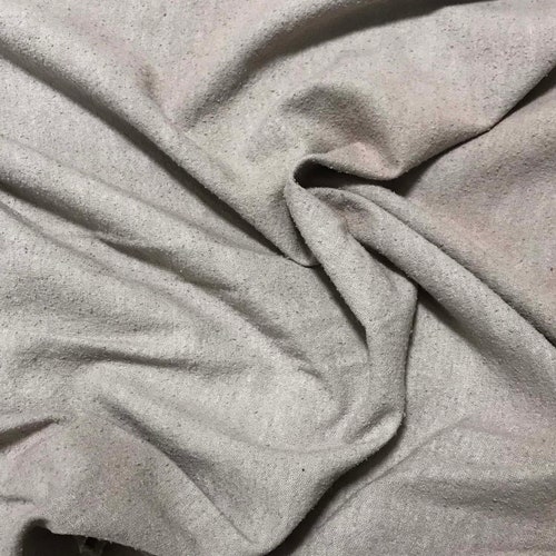 BEIGE Raw Silk NOIL Fabric - Etsy