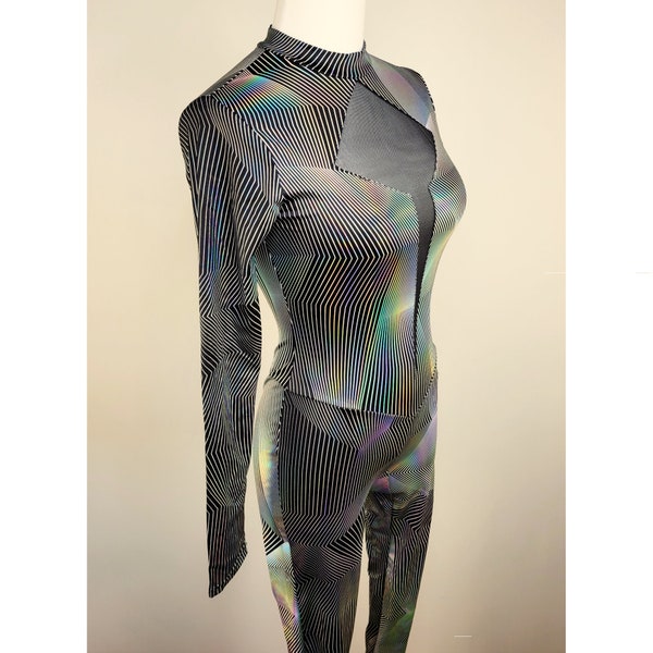 Holographic Bodysuit - Etsy
