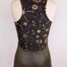 Gold and Black Celestial Bodysuit, Aerial Costume, Made to Order - Etsy