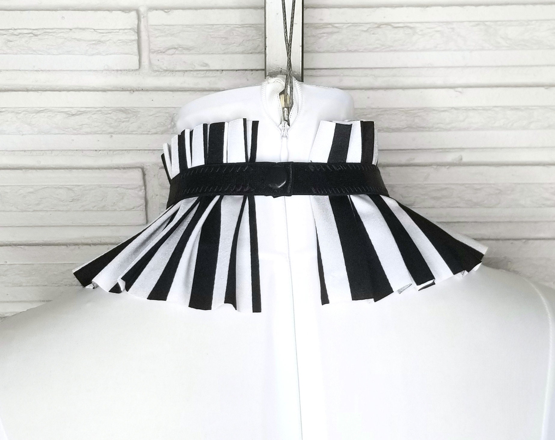 Ruffled Circus Choker Victorian Collar - Etsy