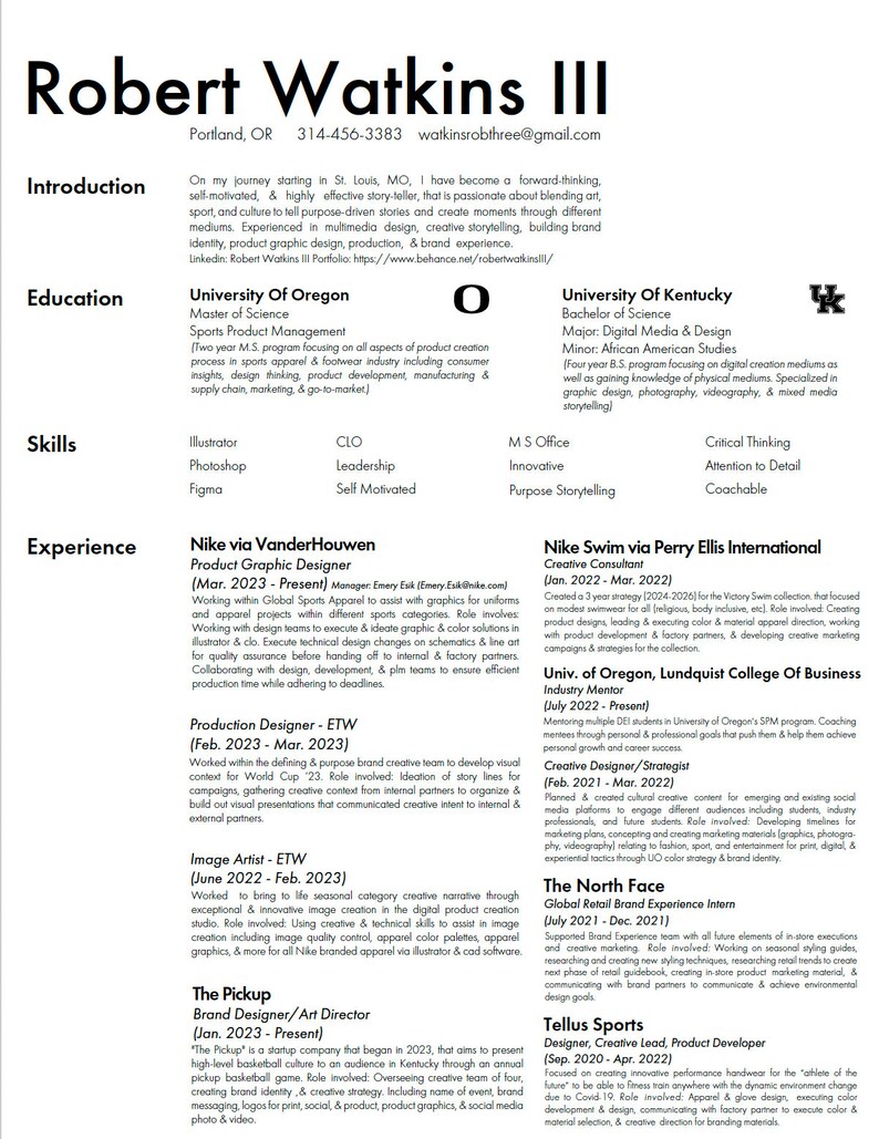 Creative Resume Template + Cover Letter Mock 1 - Etsy Australia