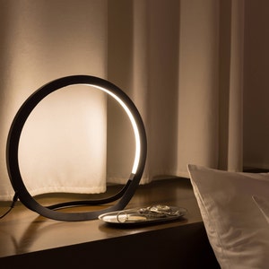 HOOP - Handcrafted Table Lamp - Bedside Lamp - Etsy