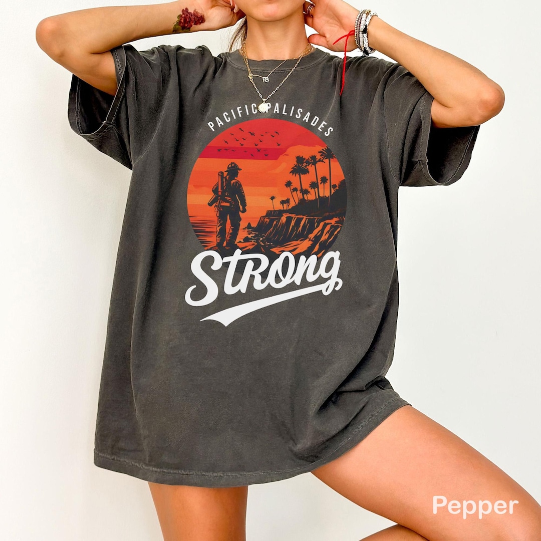 Pacific Palisades Strong PNG, Los Angeles Fire 2025, Pray for ...