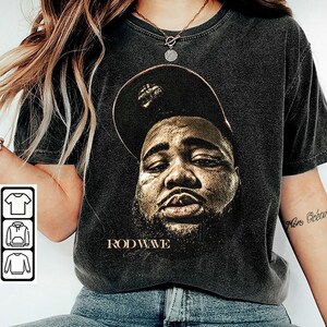 Blvckstyle Rod Wave Shirt, Rod Wave Face Last Lap Concert Tour, Rod ...