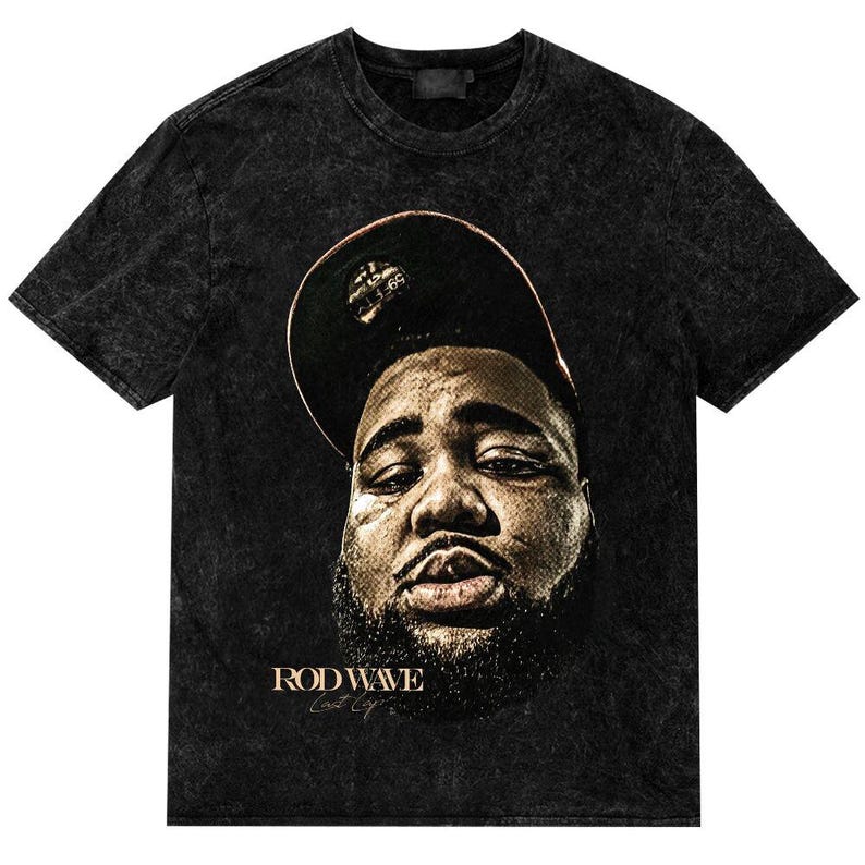Blvckstyle Rod Wave Shirt, Rod Wave Face Last Lap Concert Tour, Rod ...