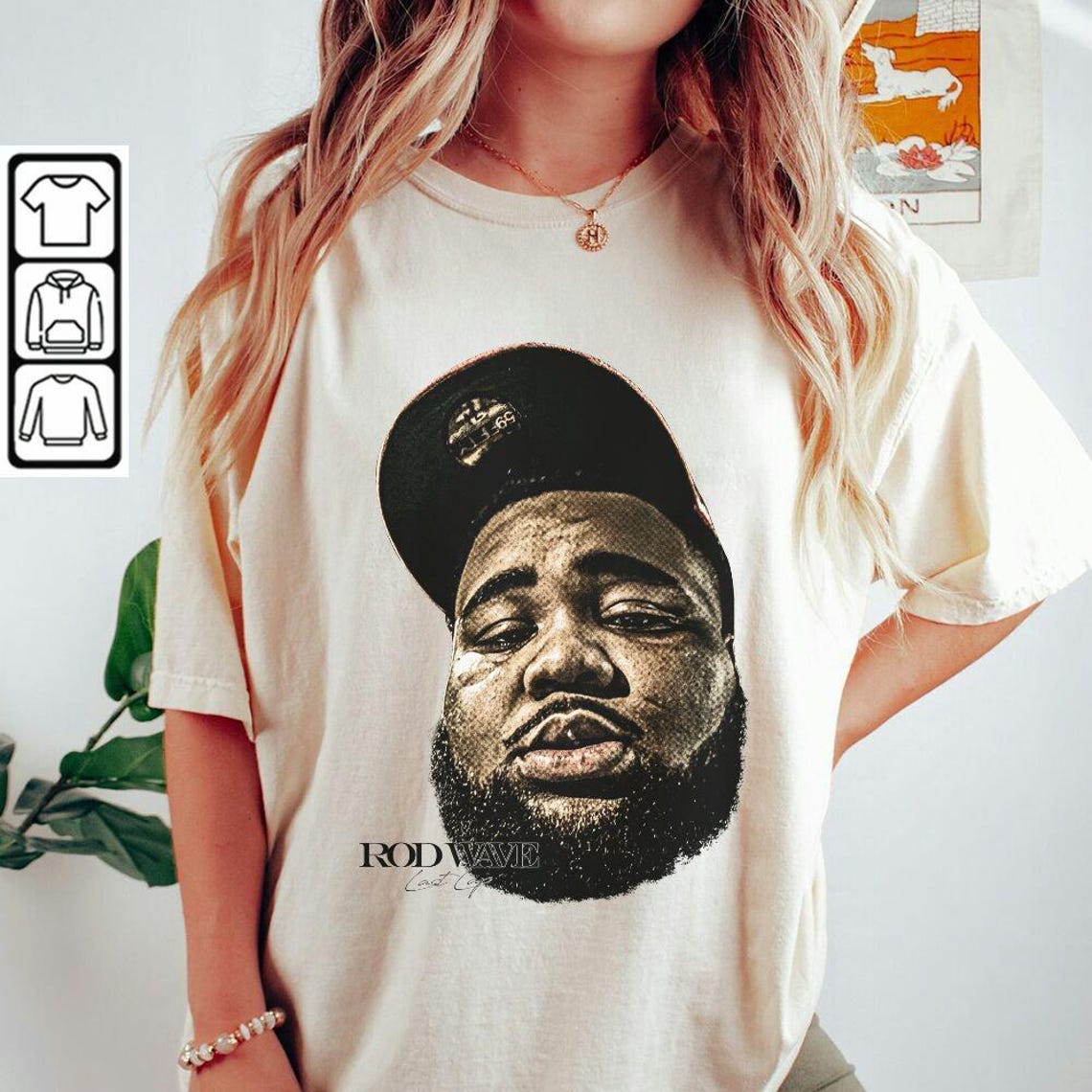 Blvckstyle Rod Wave Shirt, Rod Wave Face Last Lap Concert Tour, Rod ...