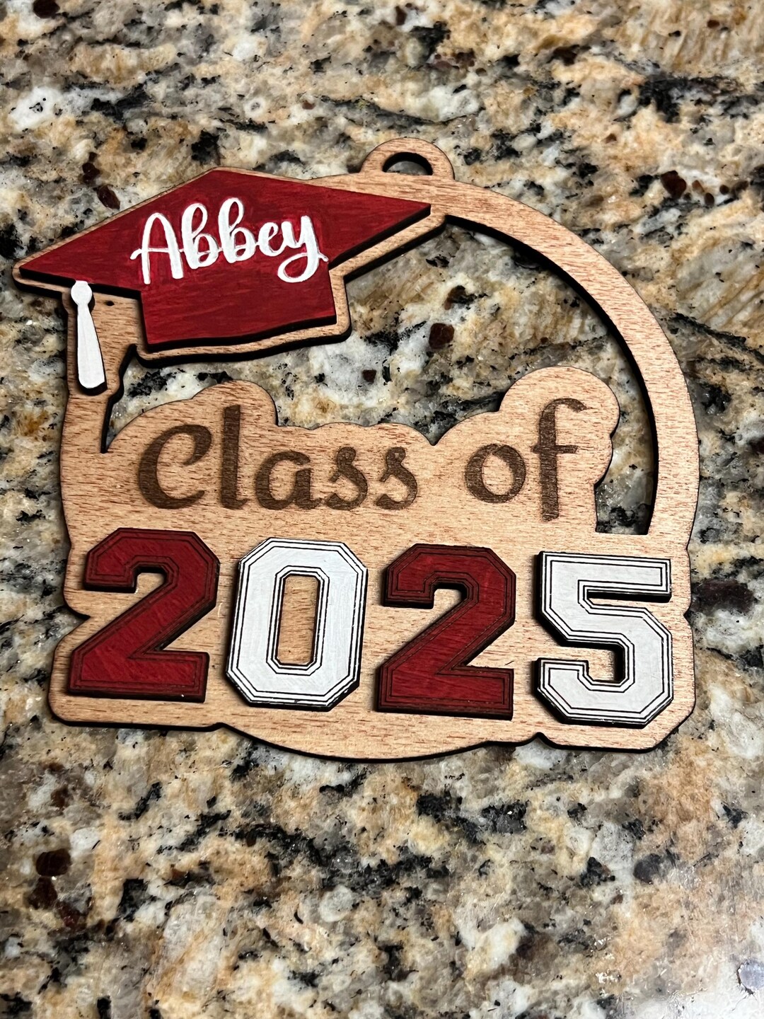 Grad Ornament 2025 and 2026, Graduation, Laser Svg File, Glowforge ...