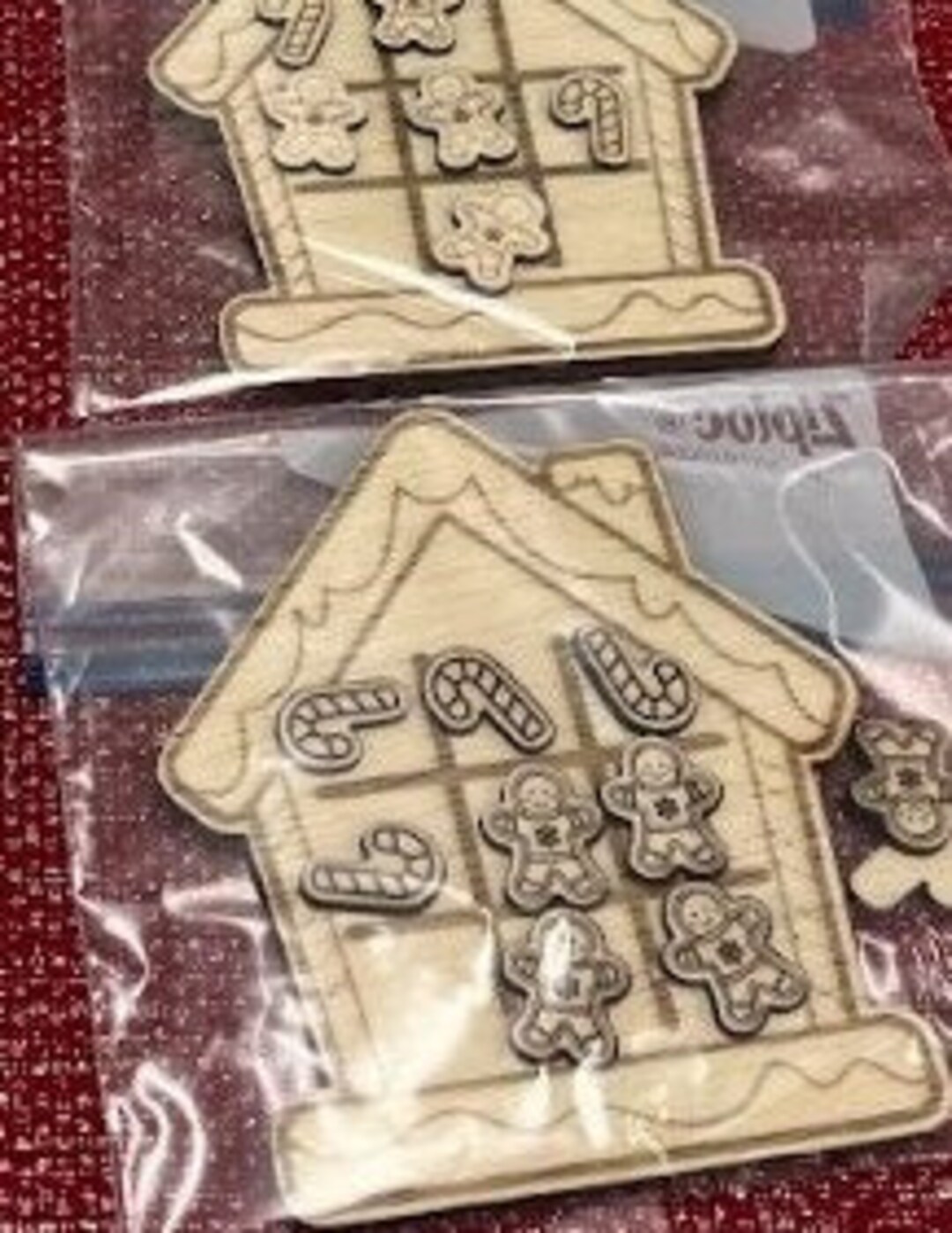 Gingerbread Tic Tac Toe , Svg Laser File, Christmas Gift, Stocking ...