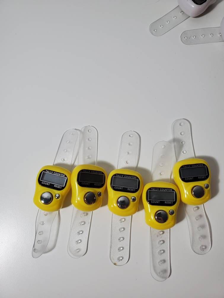 Stitch Counter, Digital Row Counter - Finger Tally Count With Screen ...