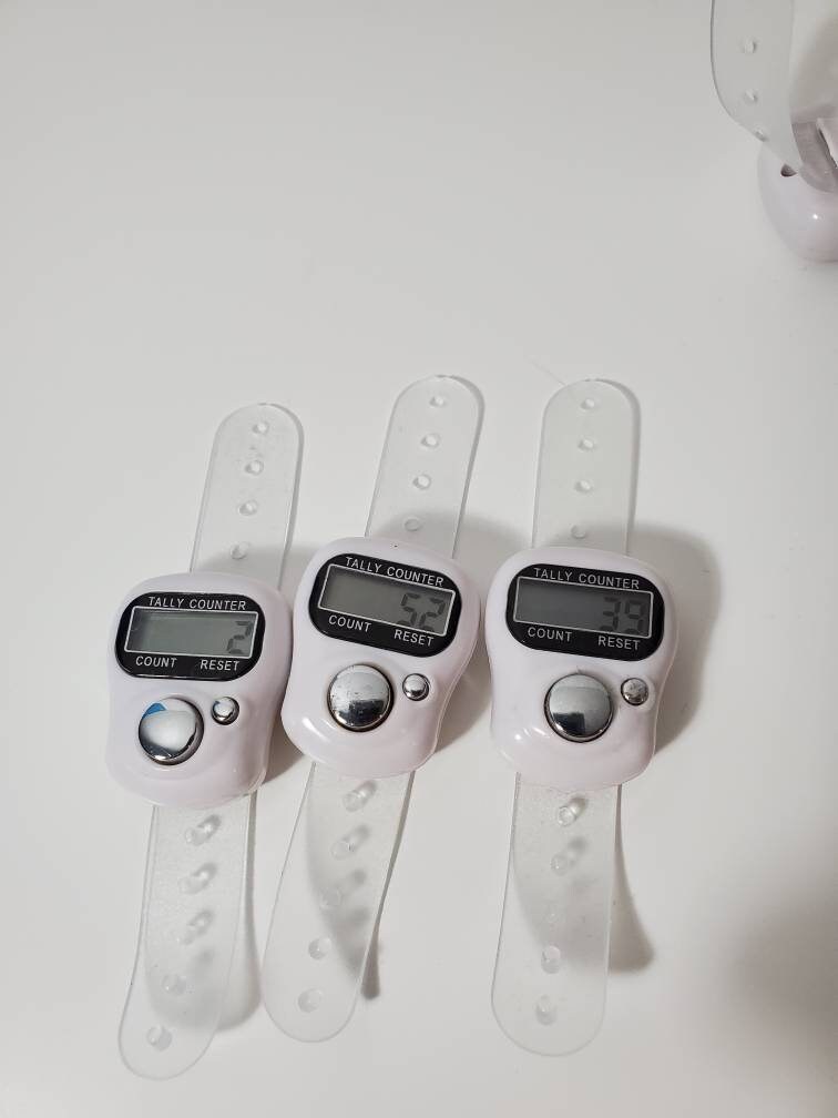 Stitch Counter, Digital Row Counter - Finger Tally Count With Screen ...