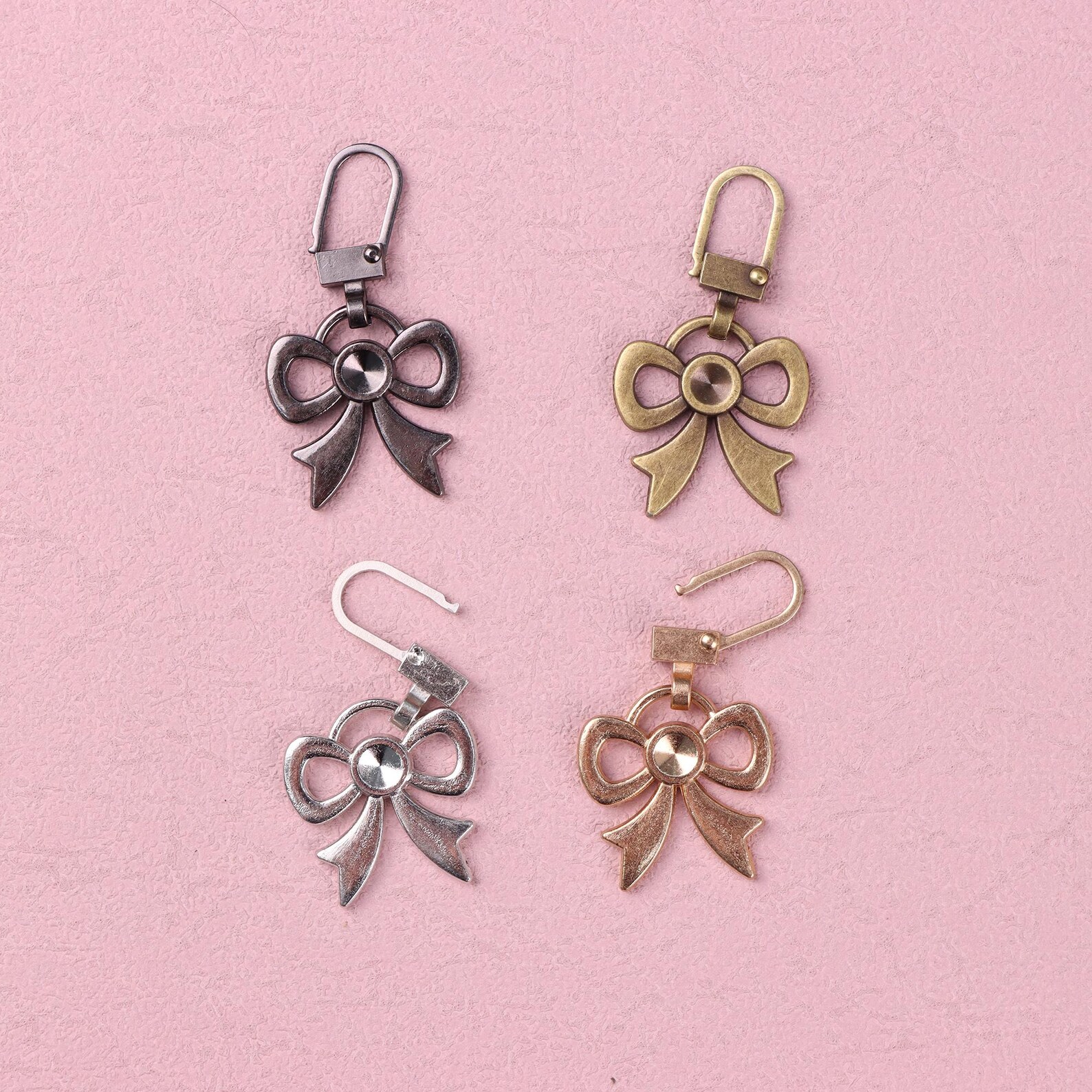 Metal Bow Zipper Pull｜bowknot Zipper Puller｜zipper Pull Replacement｜zip ...