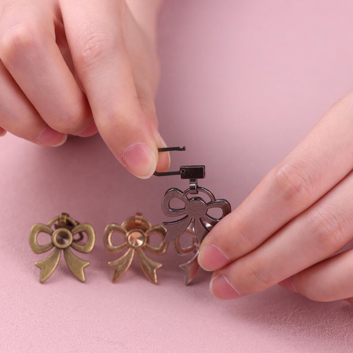 Metal Bow Zipper Pull｜bowknot Zipper Puller｜zipper Pull Replacement｜zip ...