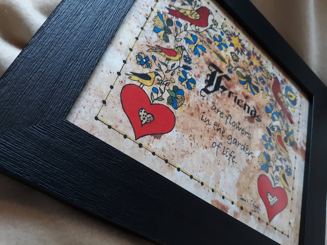 PA German Fraktur PA Dutch Folk Art | Etsy