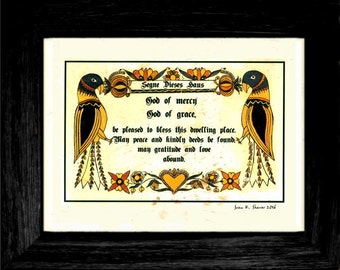 German Blessing - Etsy