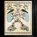 Pennsylvania Dutch Fraktur Framed Print, Folk Art Birds - Etsy