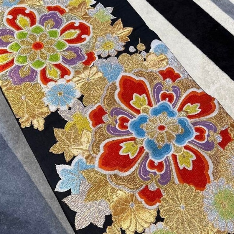 Japanese Wall Hanging Kimono Obi Tapestry - Etsy