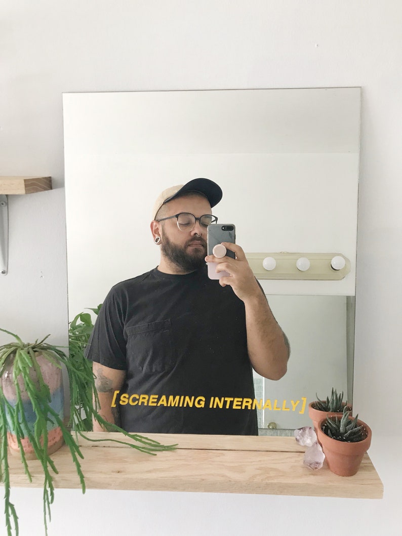 SCREAMING INTERNALLY Vinyl Decal - Etsy