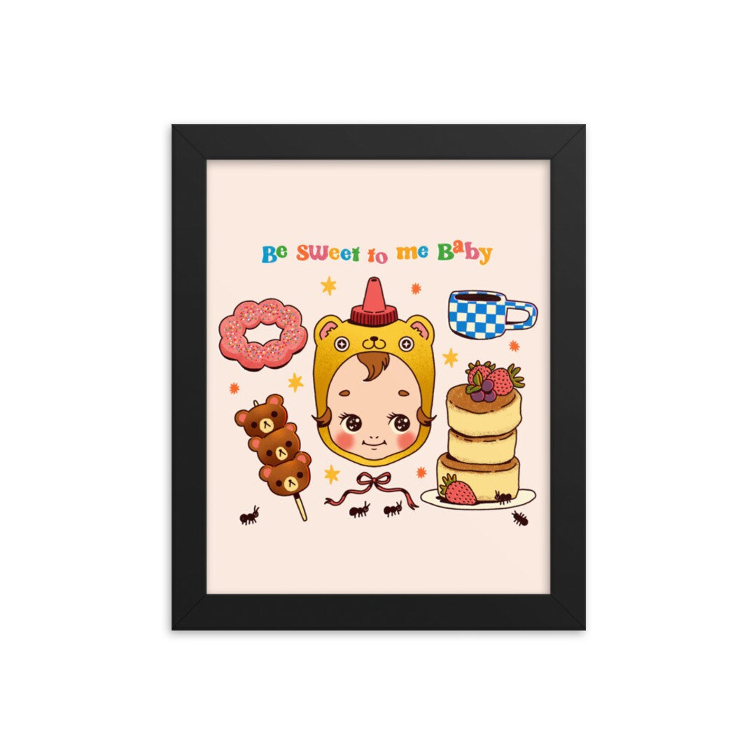 Be Sweet to Me Baby - Art Print - Choose Your Size - 5x7 8x10 Standard ...