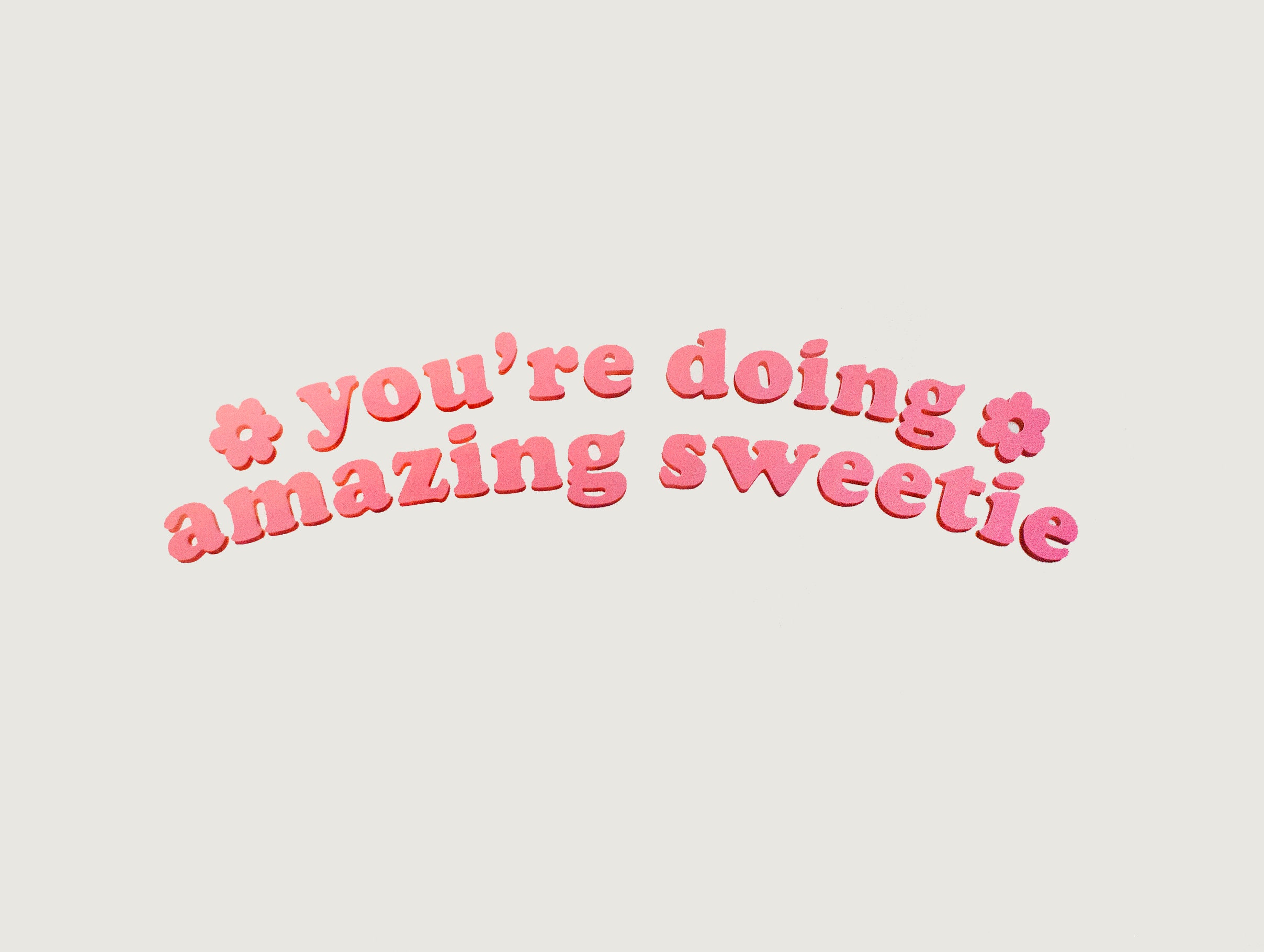 You re Doing Great Sweetie Vinyl Decal Choose Your Etsy Denmark
