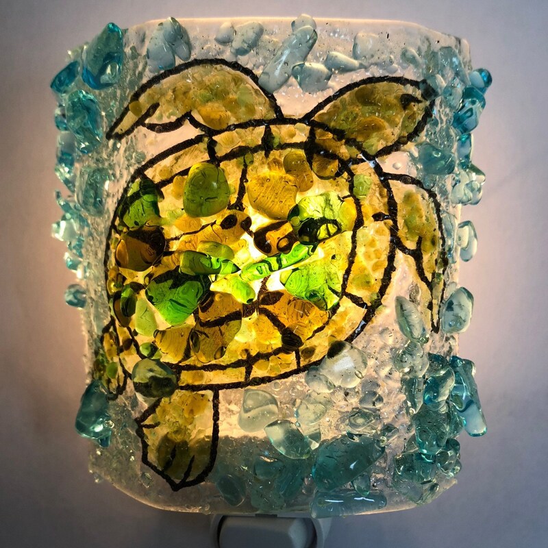 Sea Glass Light Fixtures - Etsy