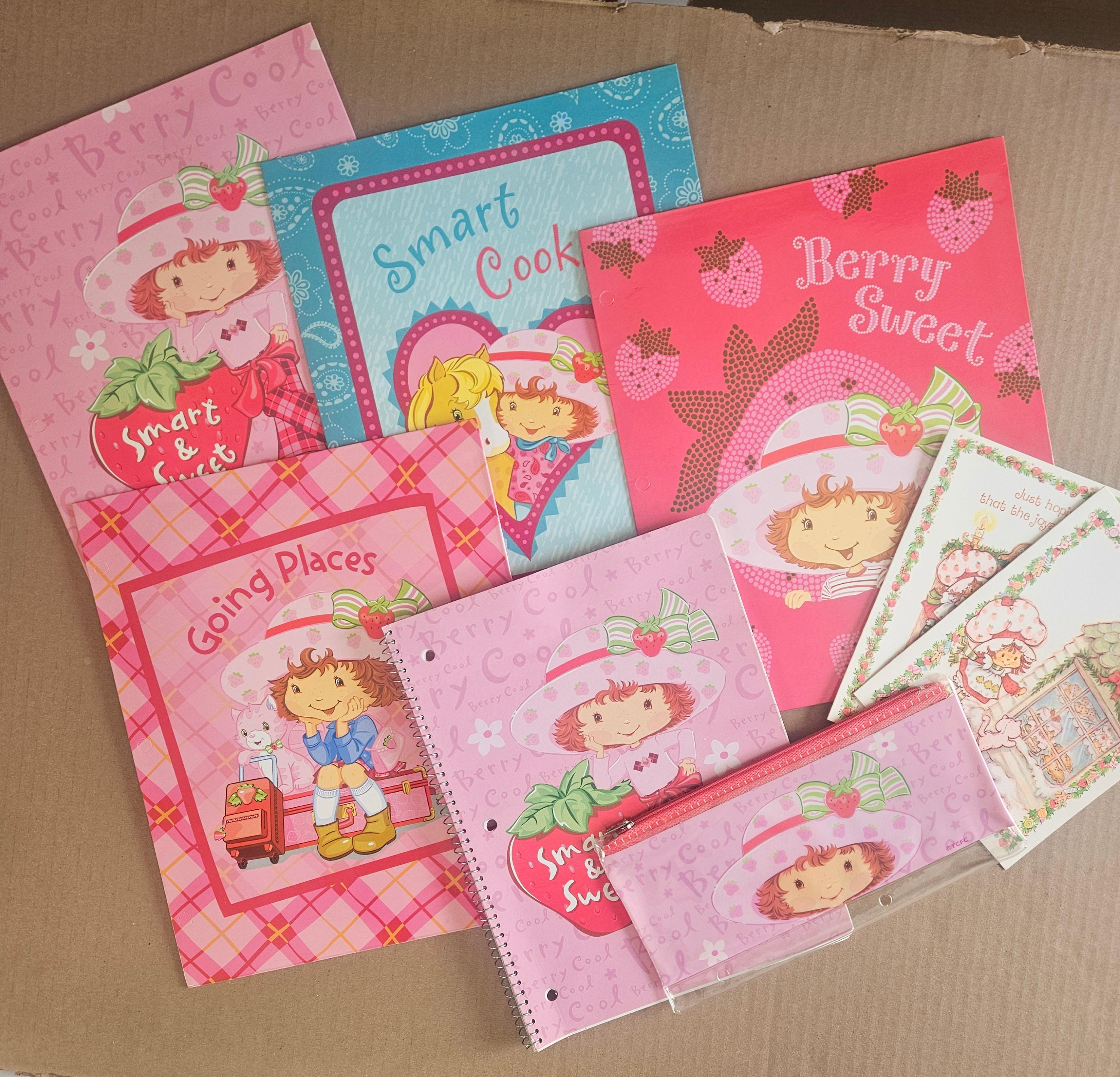 Vintage Strawberry Shortcake School Supplies - Etsy