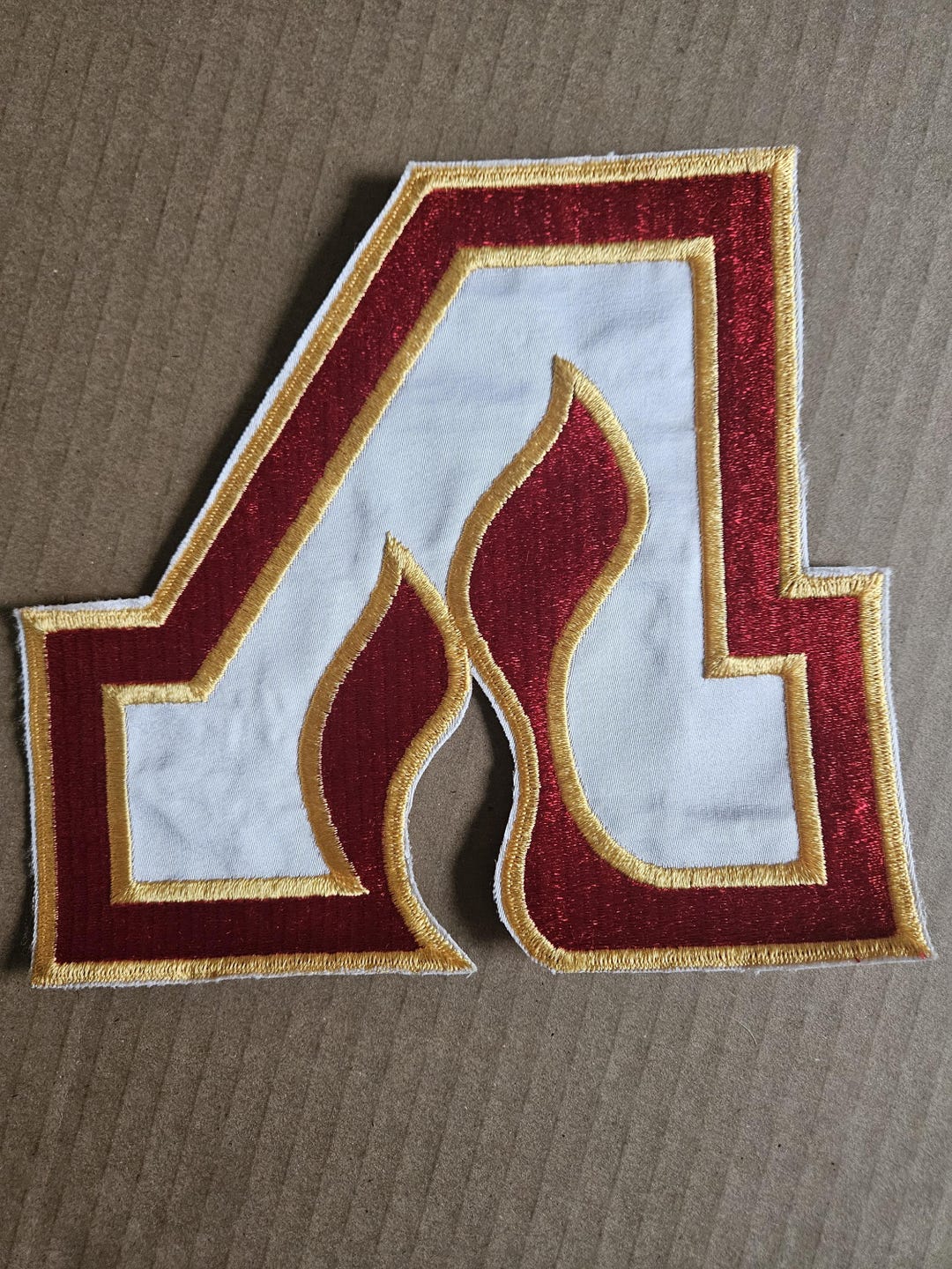 NHL Atlanta Flames Team Logo Jersey Patch - Etsy