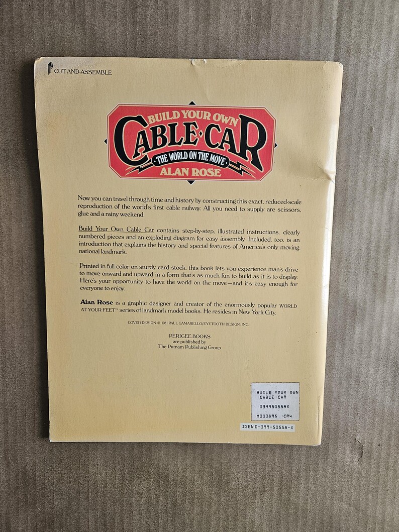 Build Your Own Cable Car - Etsy