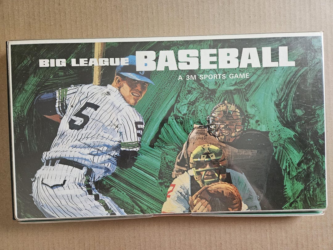 Vintage Baseball Board Game - Etsy
