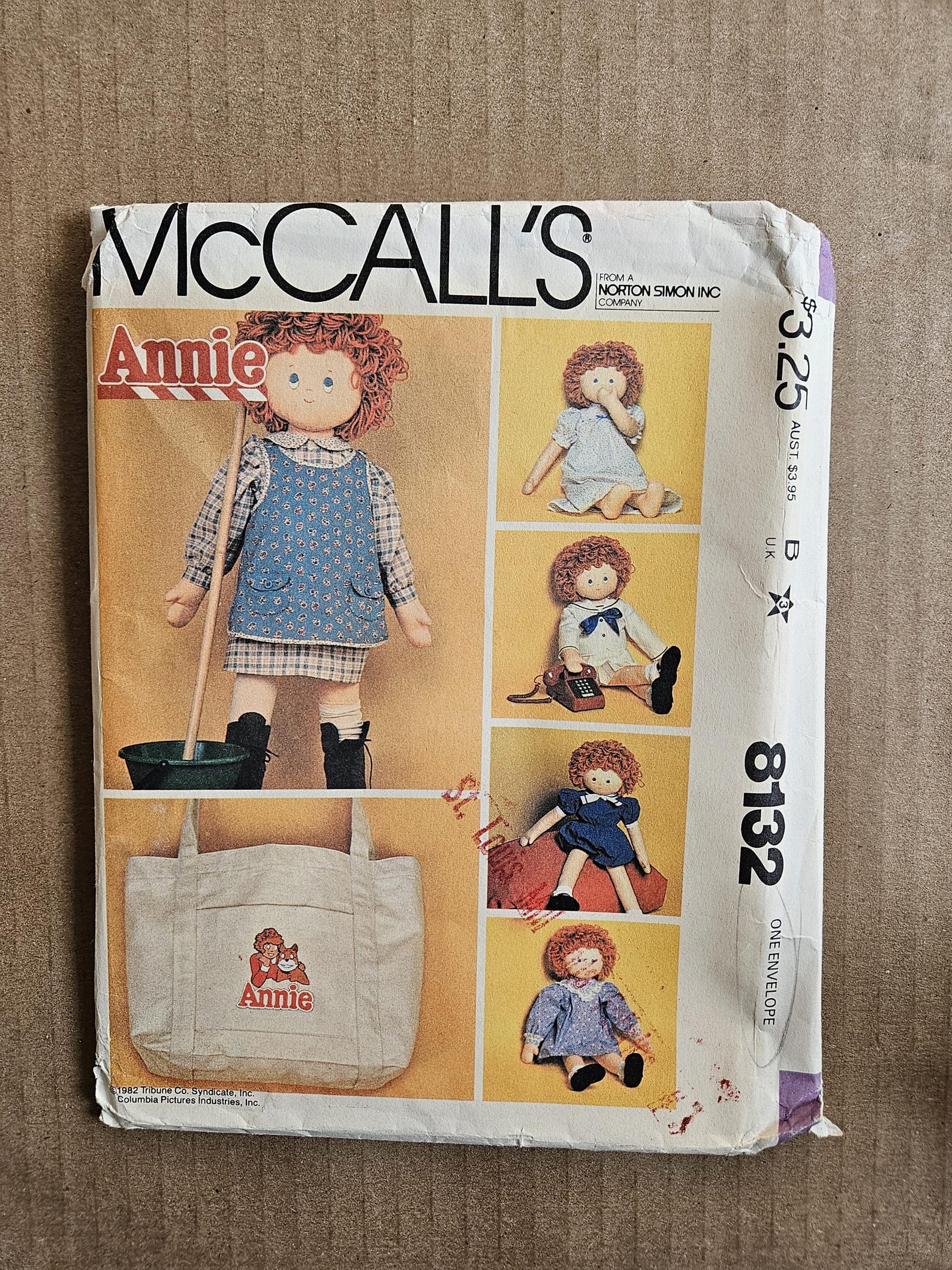 Annie Doll and Tote Mccalls Pattern - Etsy