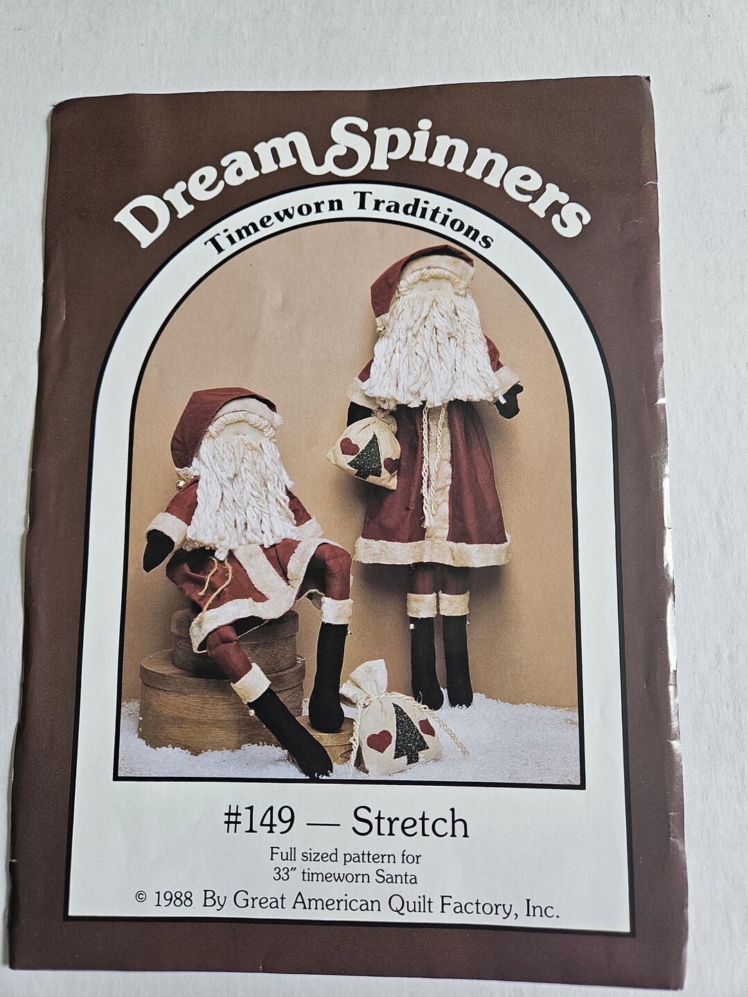 Primitive Santa Doll Pattern - Etsy