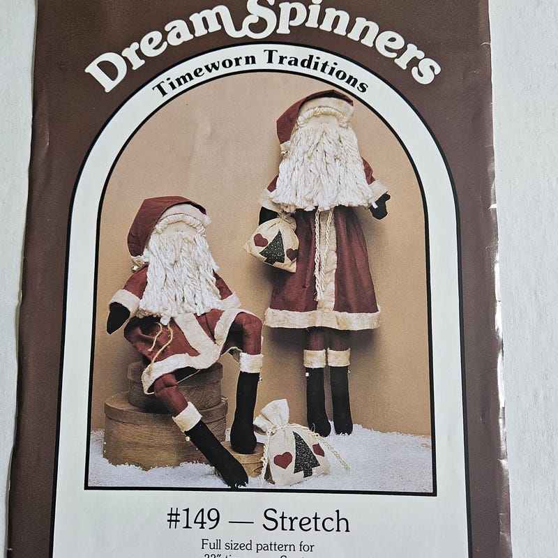 Primitive Santa Pattern - Etsy