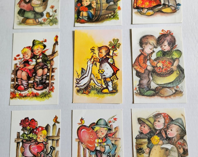Vintage Hummel Post-cards - Etsy