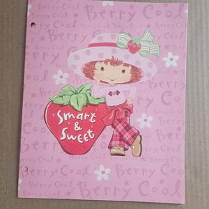Vintage Strawberry Shortcake School Supplies - Etsy
