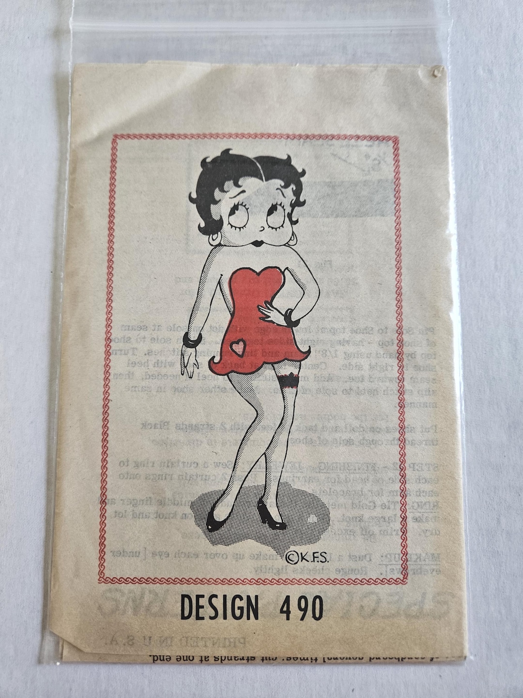 Betty Boop Doll Pattern - Etsy