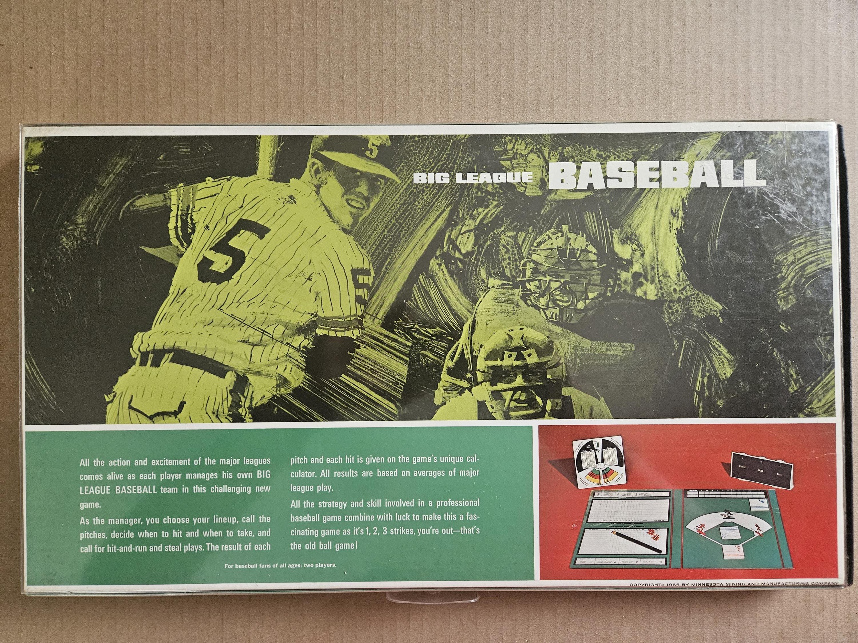 Vintage Baseball Board Game - Etsy