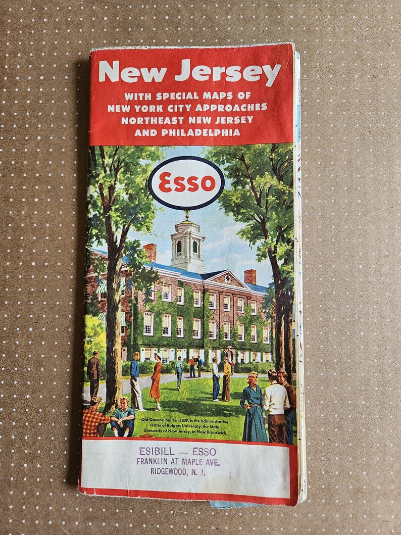 Three Vintage Road Maps - Etsy